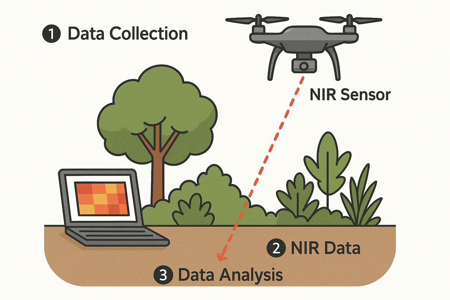 What is Near Infrared (NIR)? - Geospatial Artificial Intelligence | GeoAI