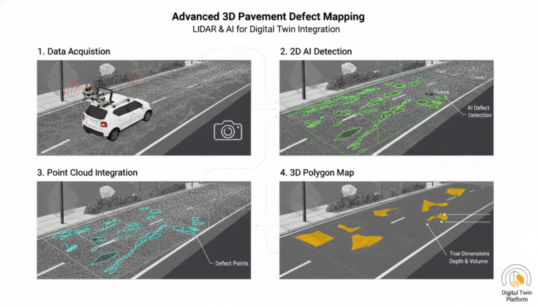 Advancing Pavement Defect Detection with AI and 3D Point Cloud Mapping - Geospatial Artificial ...